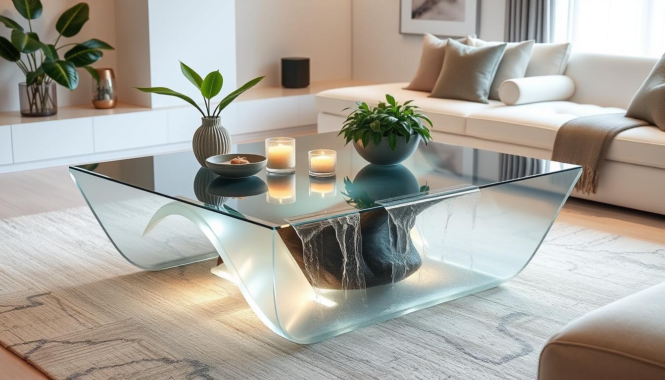 How to Style Your Waterfall Coffee Table Like a Pro