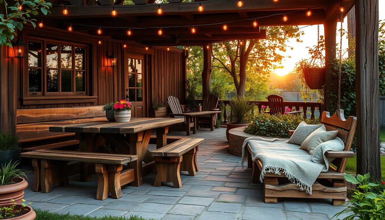 10 DIY Rustic Outdoor Patio Furniture Ideas You’ll Love to Build