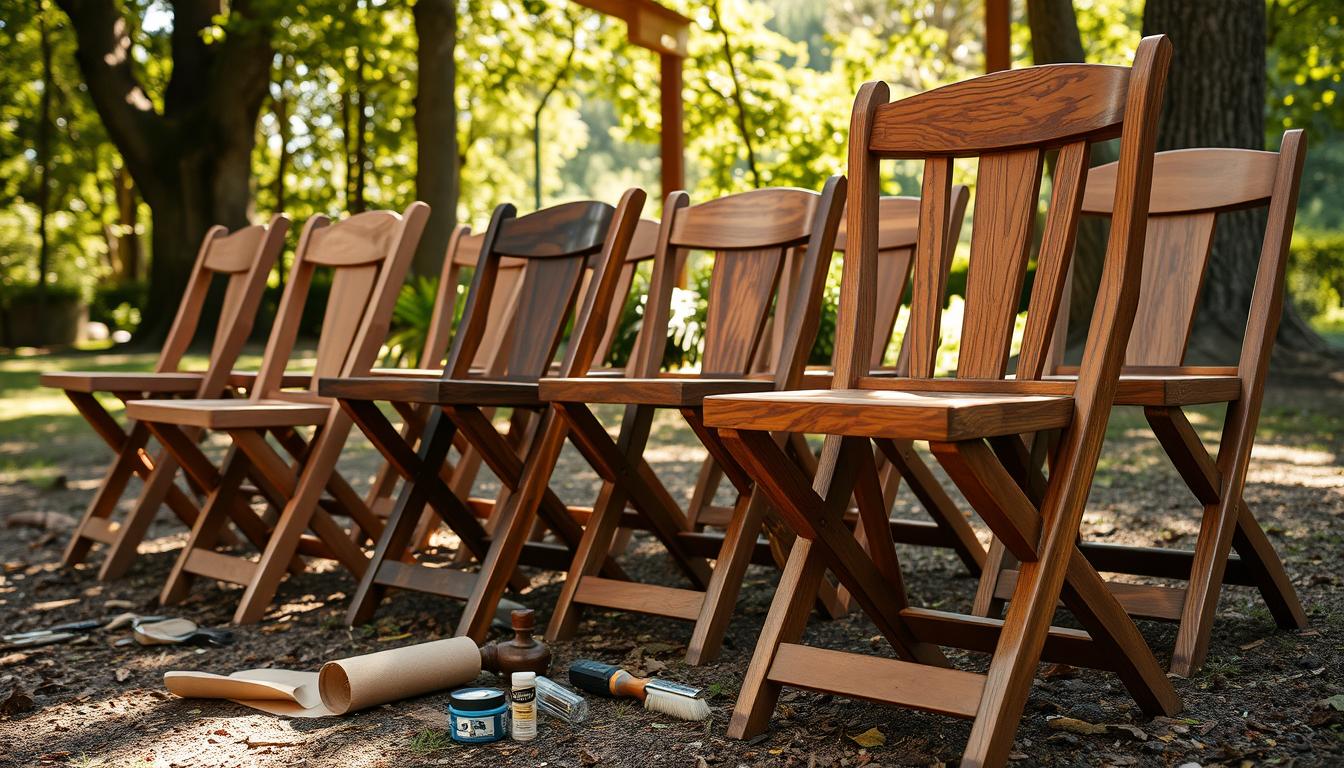 5 Essential Tips to Maintain Wooden Folding Chairs Easily
