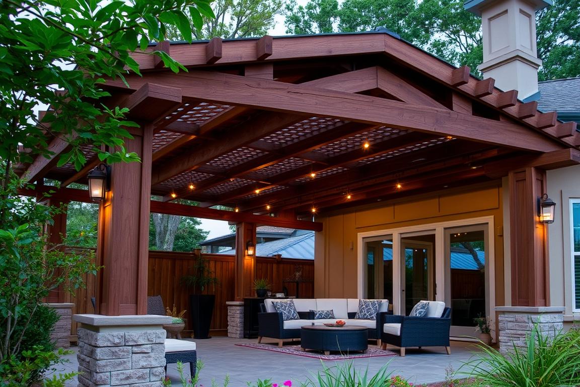 DIY Wood Patio Covers: Stylish Plans for Outdoor Spaces