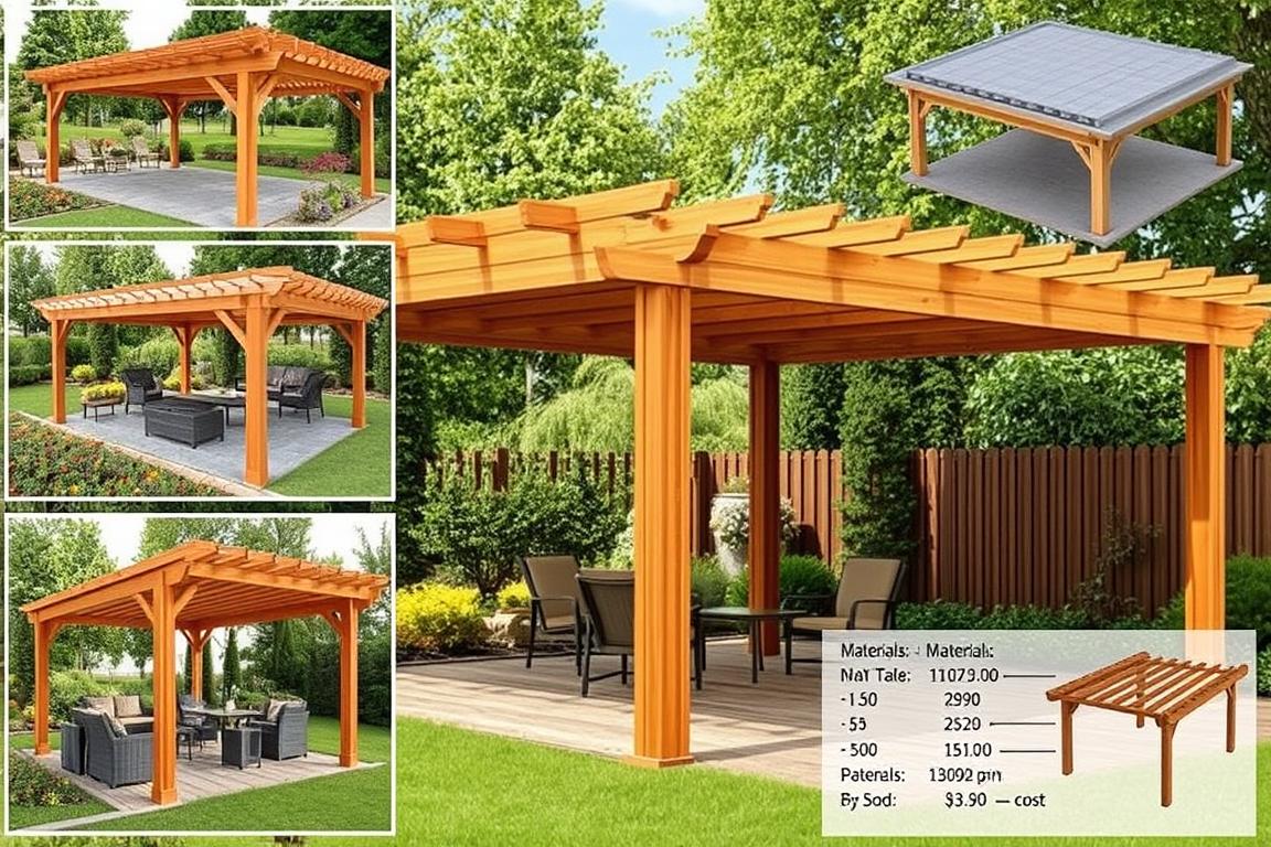 DIY Wood Patio Covers: Stylish Plans for Outdoor Spaces