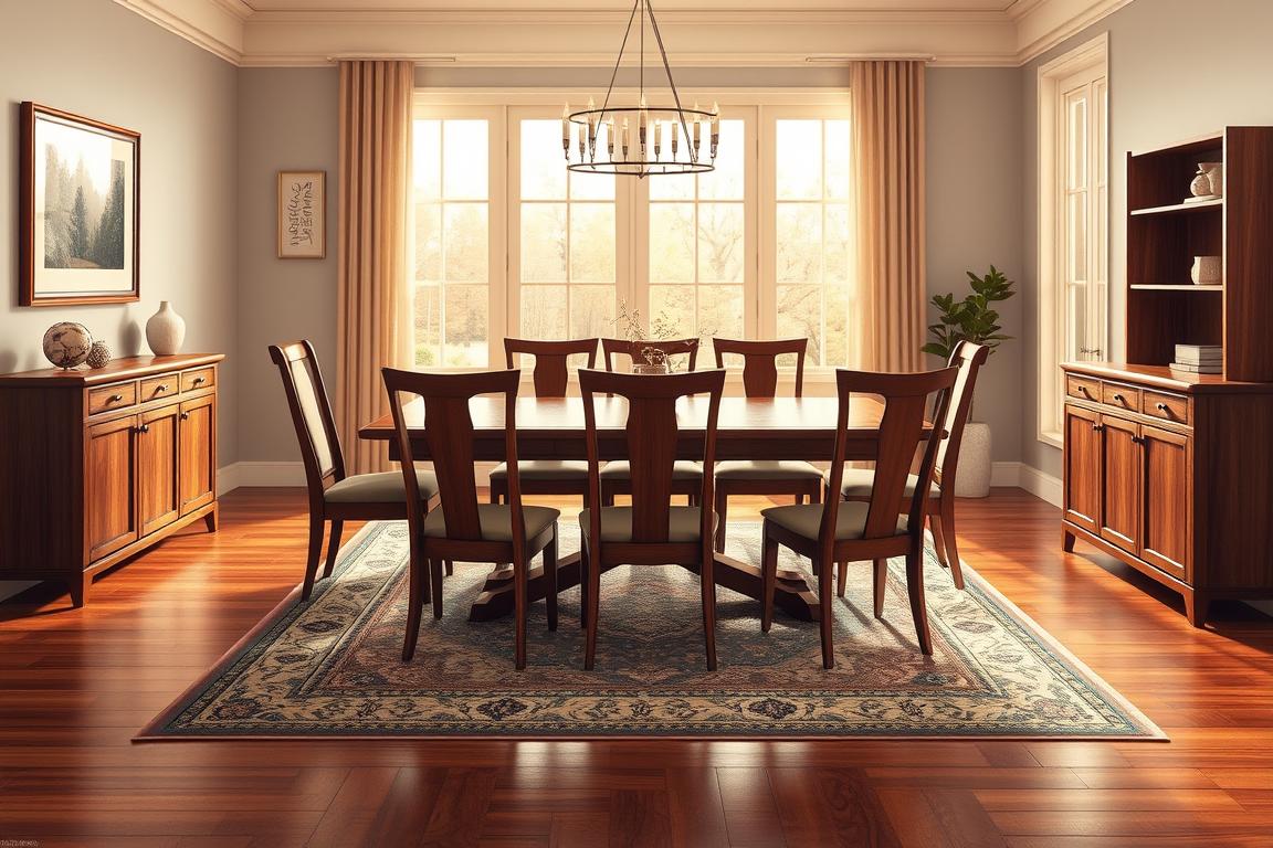 Dining Room in House Drawings: Layout & Design Guide