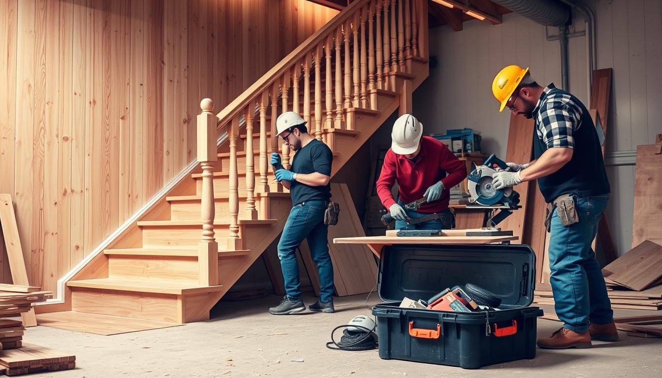 How to Install Hardwood Floor Stairs Step by Step