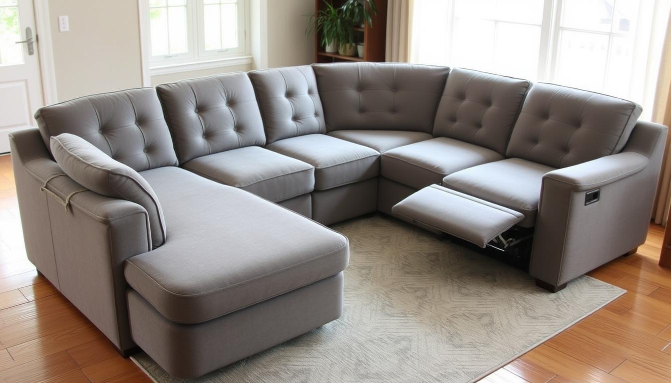Curved Sectional Sofa with Recliner: 5 Best Options for 2025