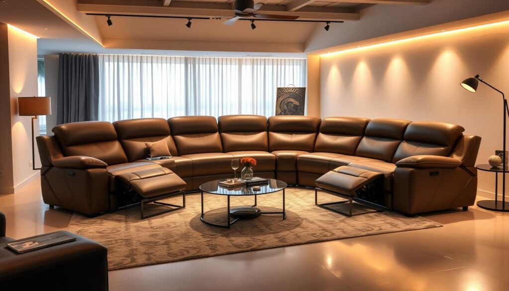Curved Sectional Sofa with Recliner: 5 Best Options for 2025