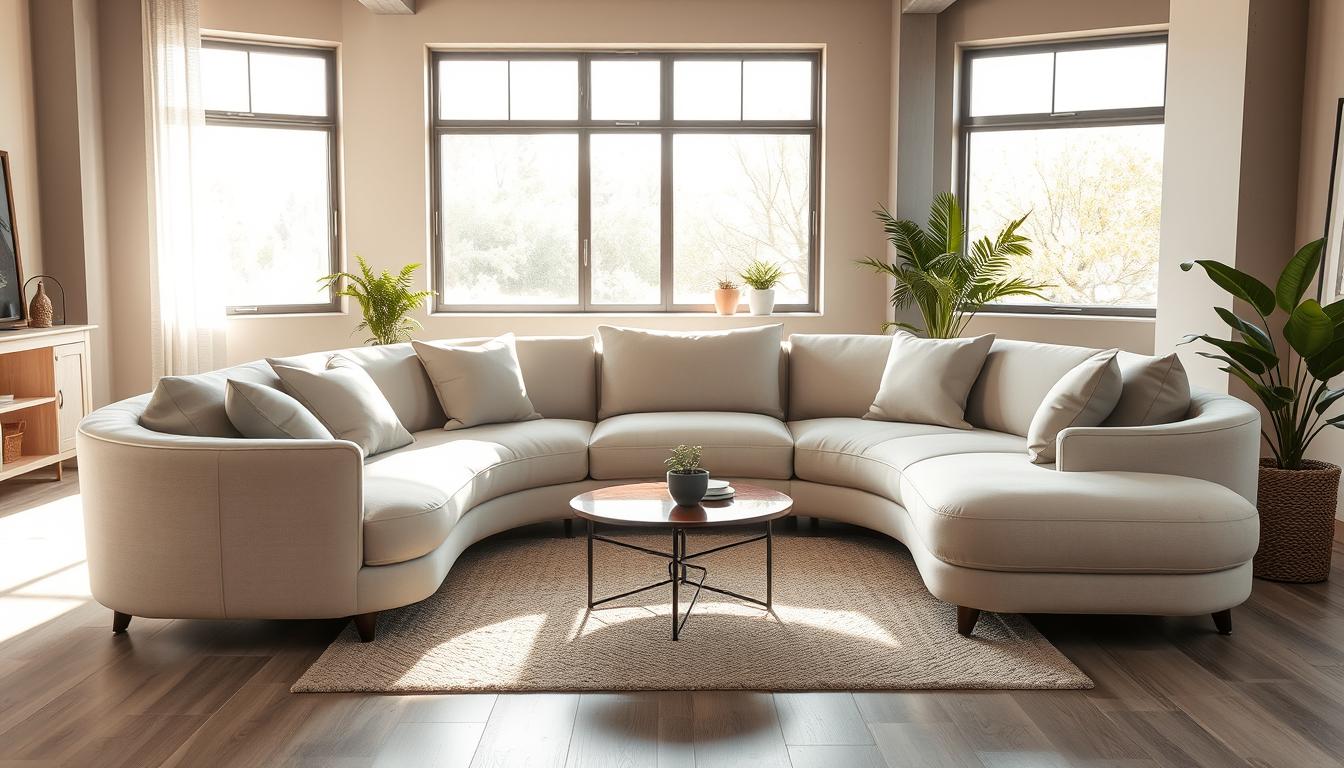 Curved Sectional Sofa for Small Space: 7 Top Picks