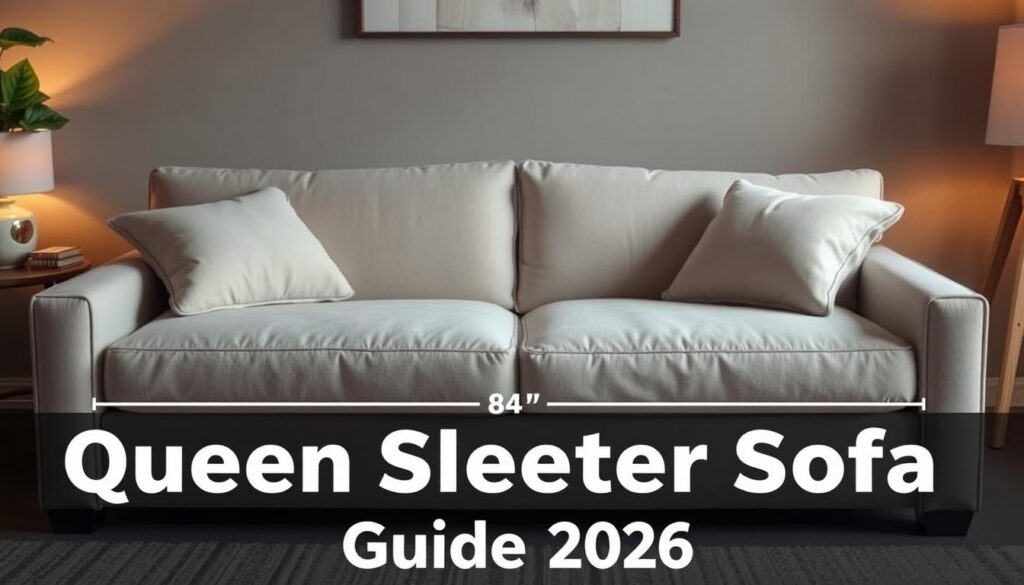 Queen Sleeper Sofa Dimensions Guide 2026